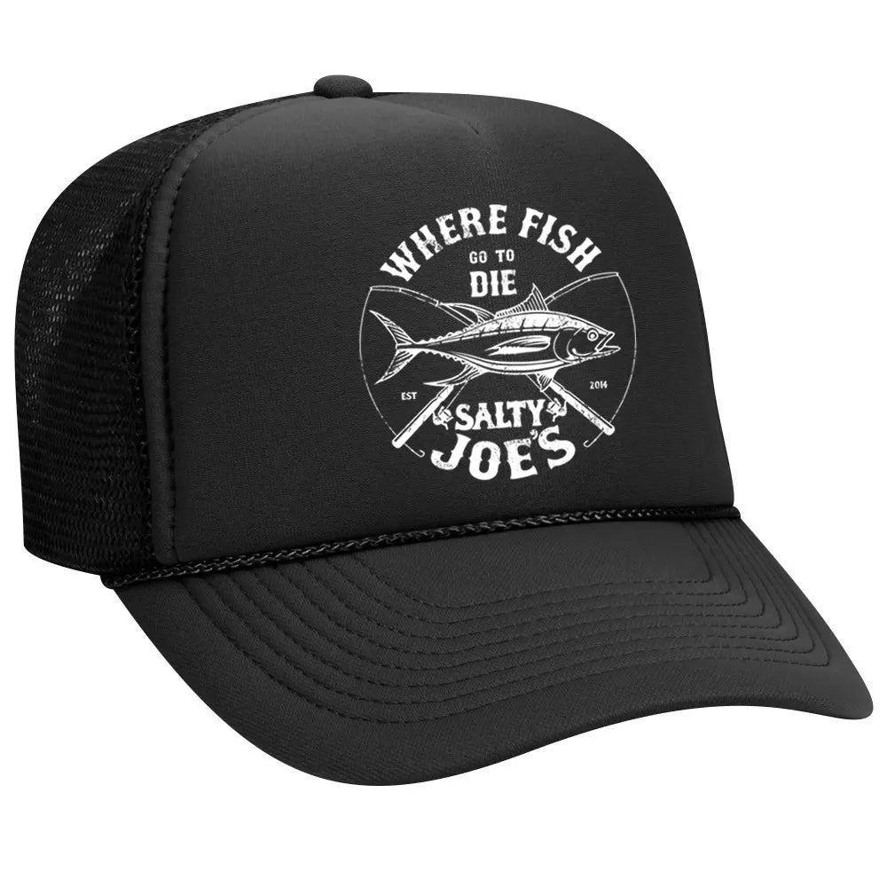 Salty Joe's Dana Logo Foam Fishing Hat - Our Bestselling Hat